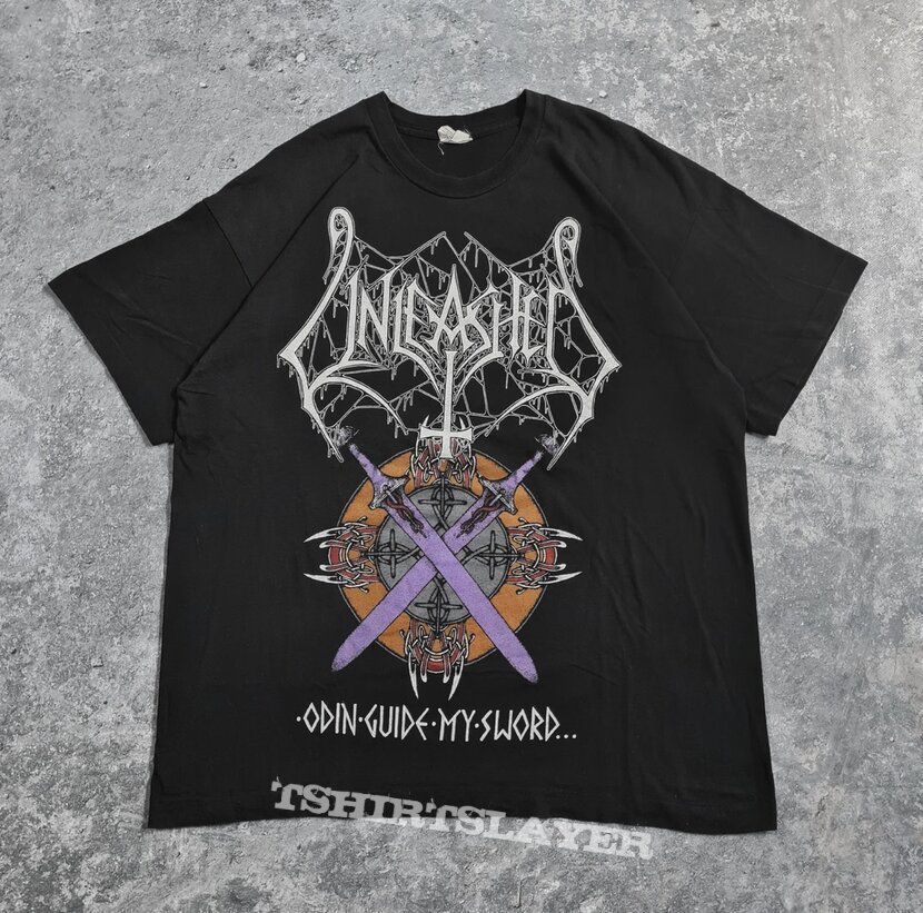 Unleashed 1995 European Victory Tour Shirt | TShirtSlayer TShirt and BattleJacket Gallery