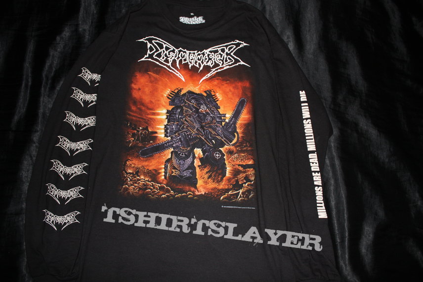 DISMEMBER - Massive Killing Capacity Longsleeve - Size XL - Official ...