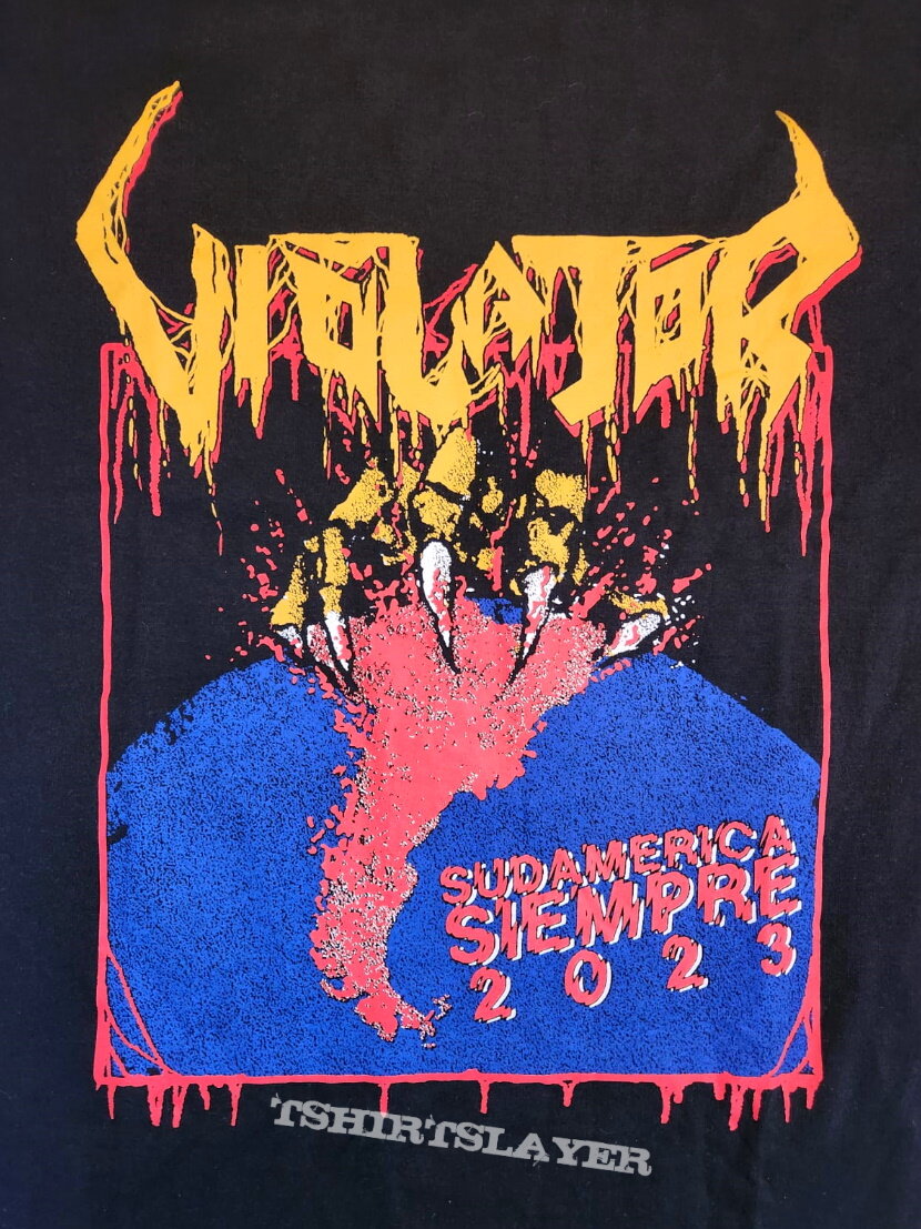 Violator Sudamerica Siempre 2023 Tour Shirt Tshirtslayer Tshirt And