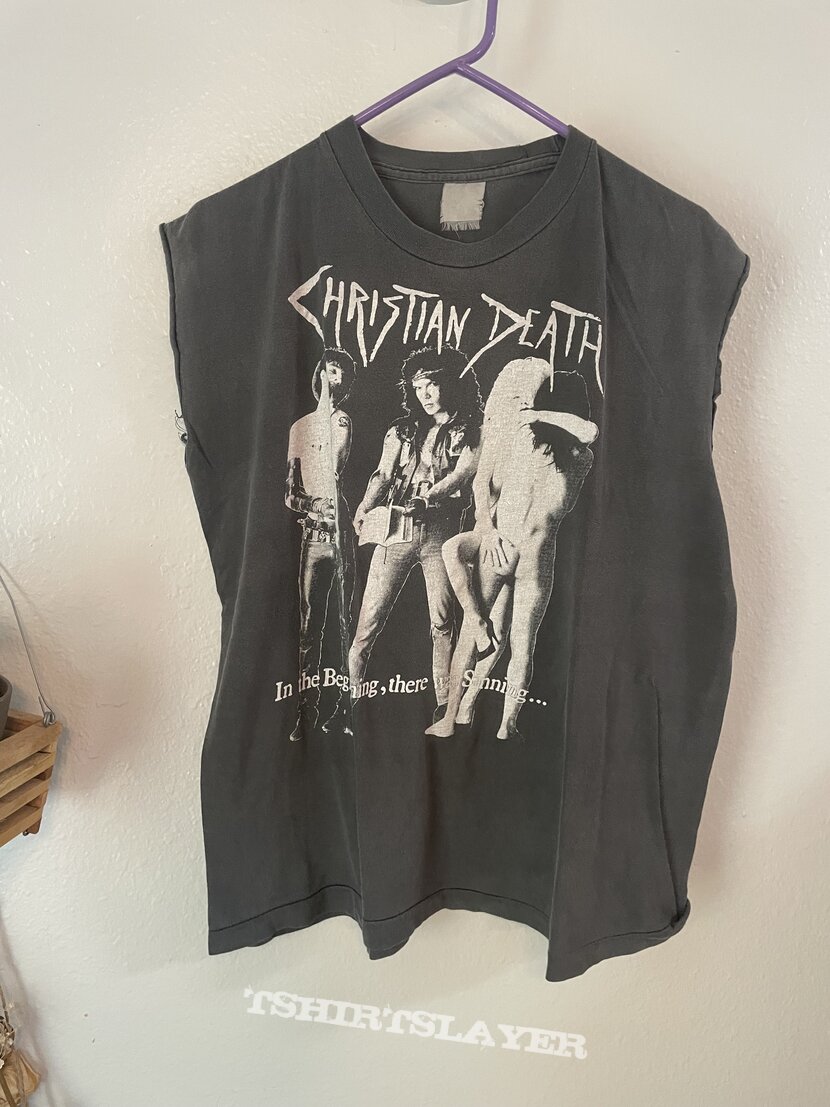 Christian Death tee | TShirtSlayer TShirt and BattleJacket Gallery