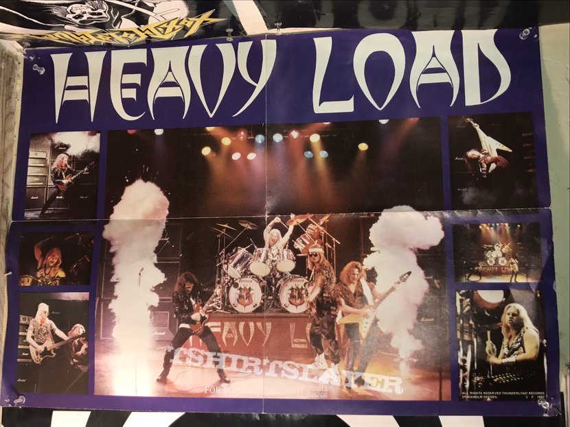 Heavy Load - Poster | TShirtSlayer TShirt and BattleJacket Gallery