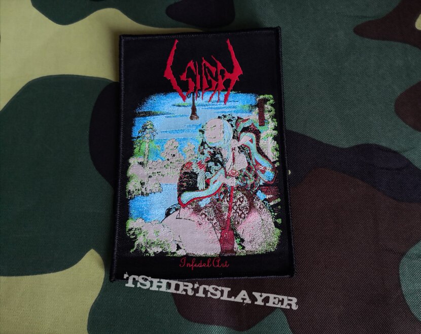 Sigh "Infidel Art" Official Woven Patch | TShirtSlayer TShirt and BattleJacket Gallery