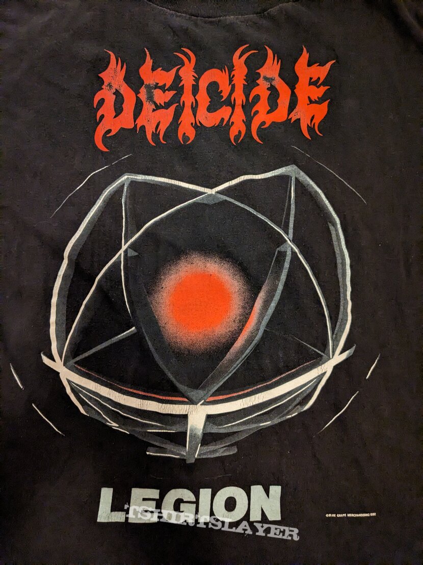 Deicide, DEICIDE Legion TS 1992 TShirt or Longsleeve (Goatfinger's) | TShirtSlayer