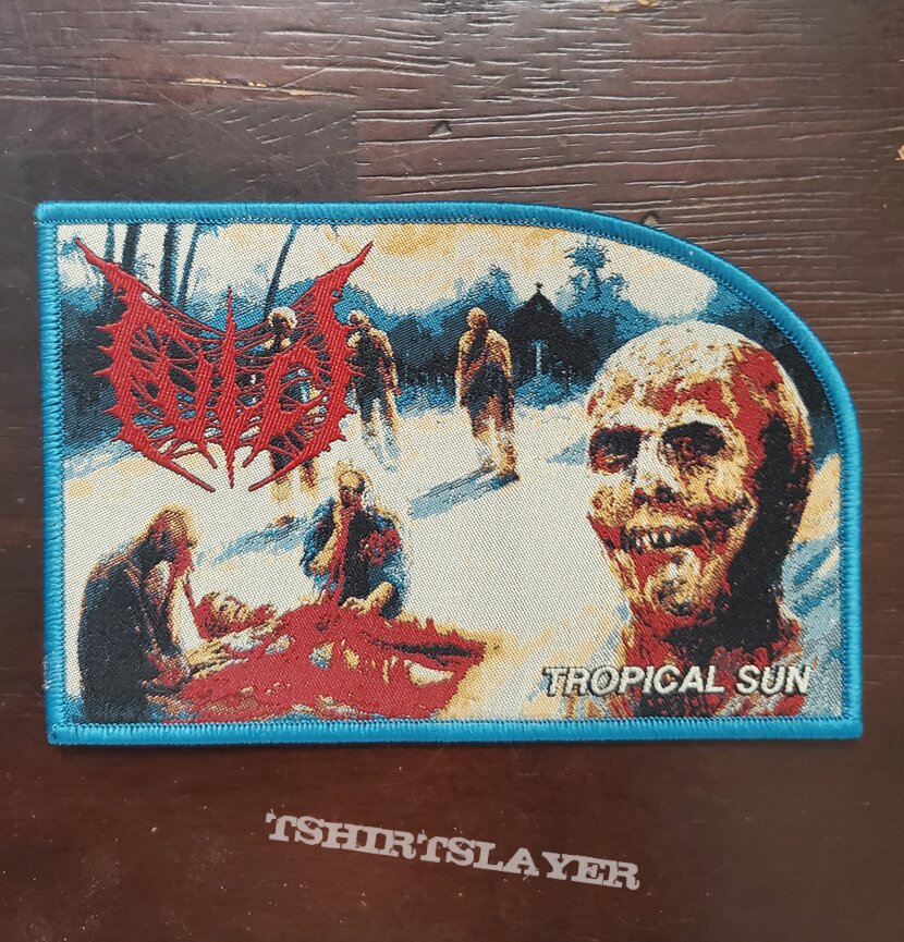 Fulci, Fulci Tropical Sun Patch Patch (Shawn's) | TShirtSlayer