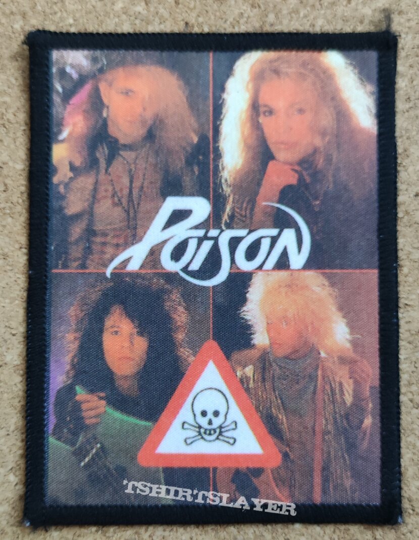 Poison, Poison Patch - Faces Patch (Nunslayer's) | TShirtSlayer