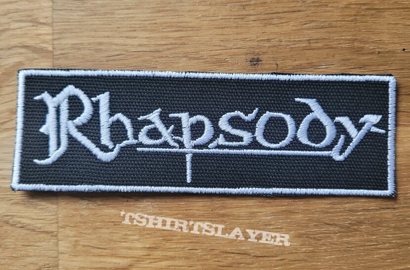 Rhapsody logo patch | TShirtSlayer TShirt and BattleJacket Gallery