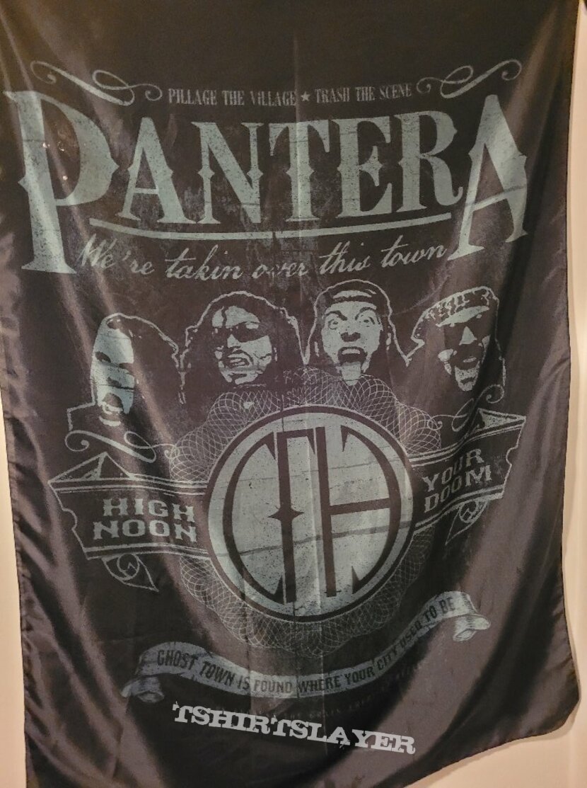 Pantera CFH flag | TShirtSlayer TShirt and BattleJacket Gallery