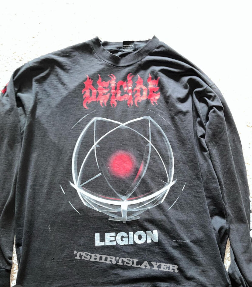 Deicide Legion 1992 tour shirt | TShirtSlayer TShirt and BattleJacket Gallery