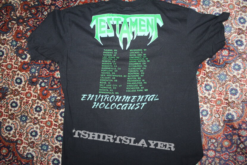 Testament, Testament Tour shirt TShirt or Longsleeve (MOSH_666's ...