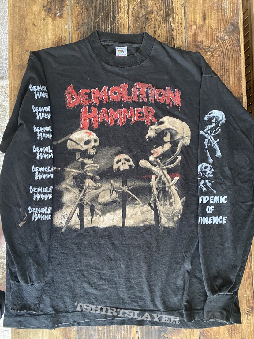 Demolition hammer TShirt or Longsleeve (Cryptic_Stench's) | TShirtSlayer