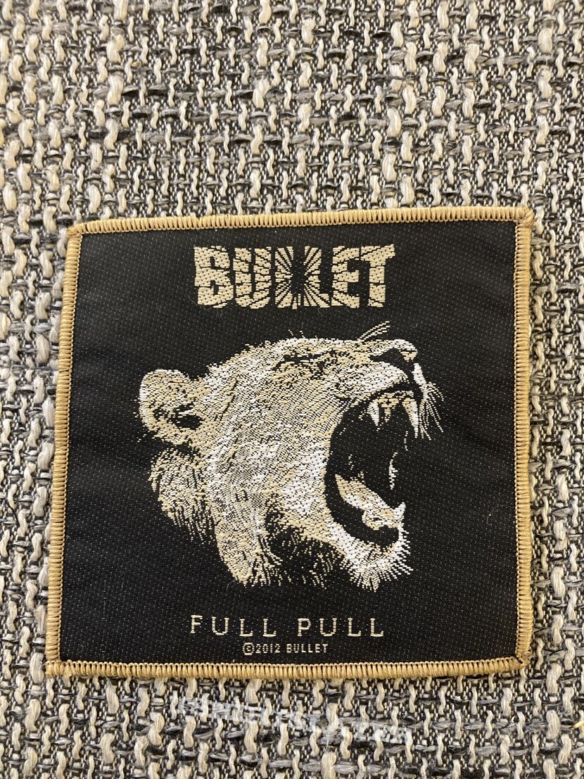 Bullet Full Pull Patch | TShirtSlayer TShirt and BattleJacket Gallery