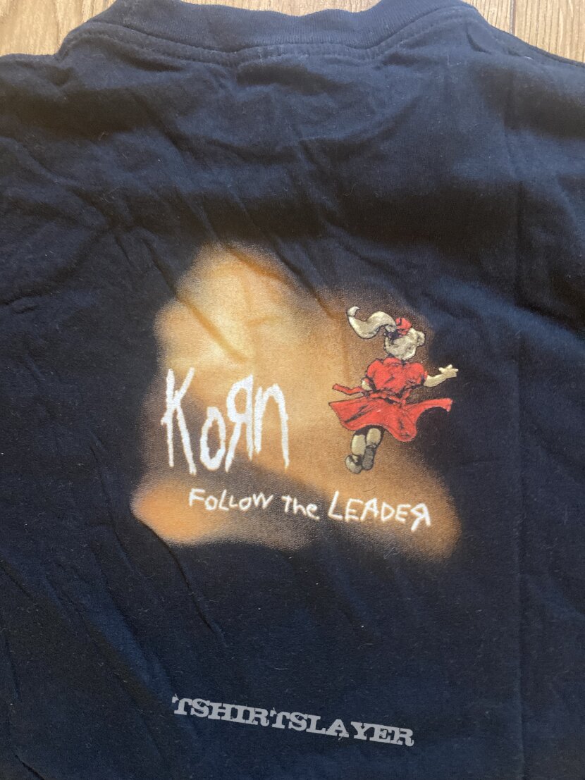 Korn ' Follow the Leader' '98 t-shirt sizes XL. | TShirtSlayer TShirt and BattleJacket Gallery