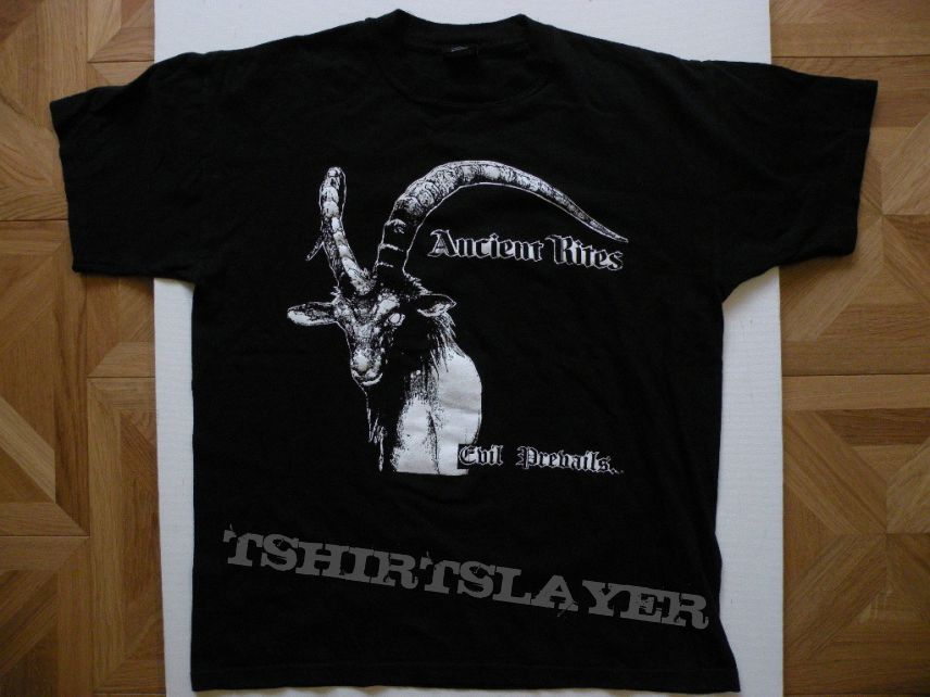 Ancient Rites, Ancient Rites- Evil prevails shirt TShirt or Longsleeve ...