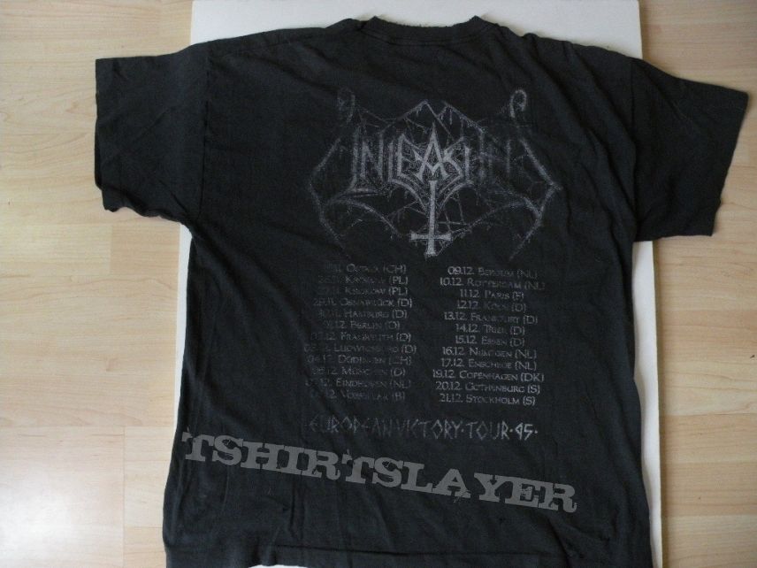 Unleashed- European victory tour 1995 shirt | TShirtSlayer TShirt and BattleJacket Gallery
