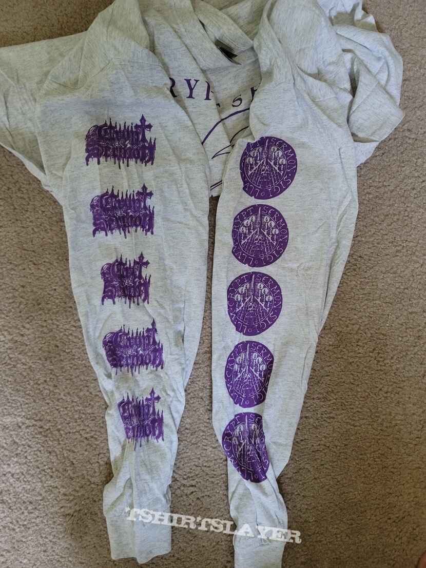 Crypt Sermon Standing at the mouth of hell | TShirtSlayer TShirt and ...