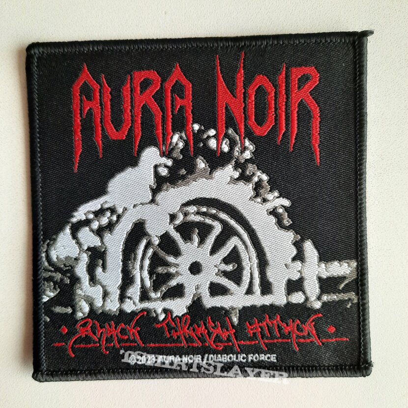 Aura Noir, Aura Noir Black Thrash Attack Patch Patch (toefisch's) | TShirtSlayer