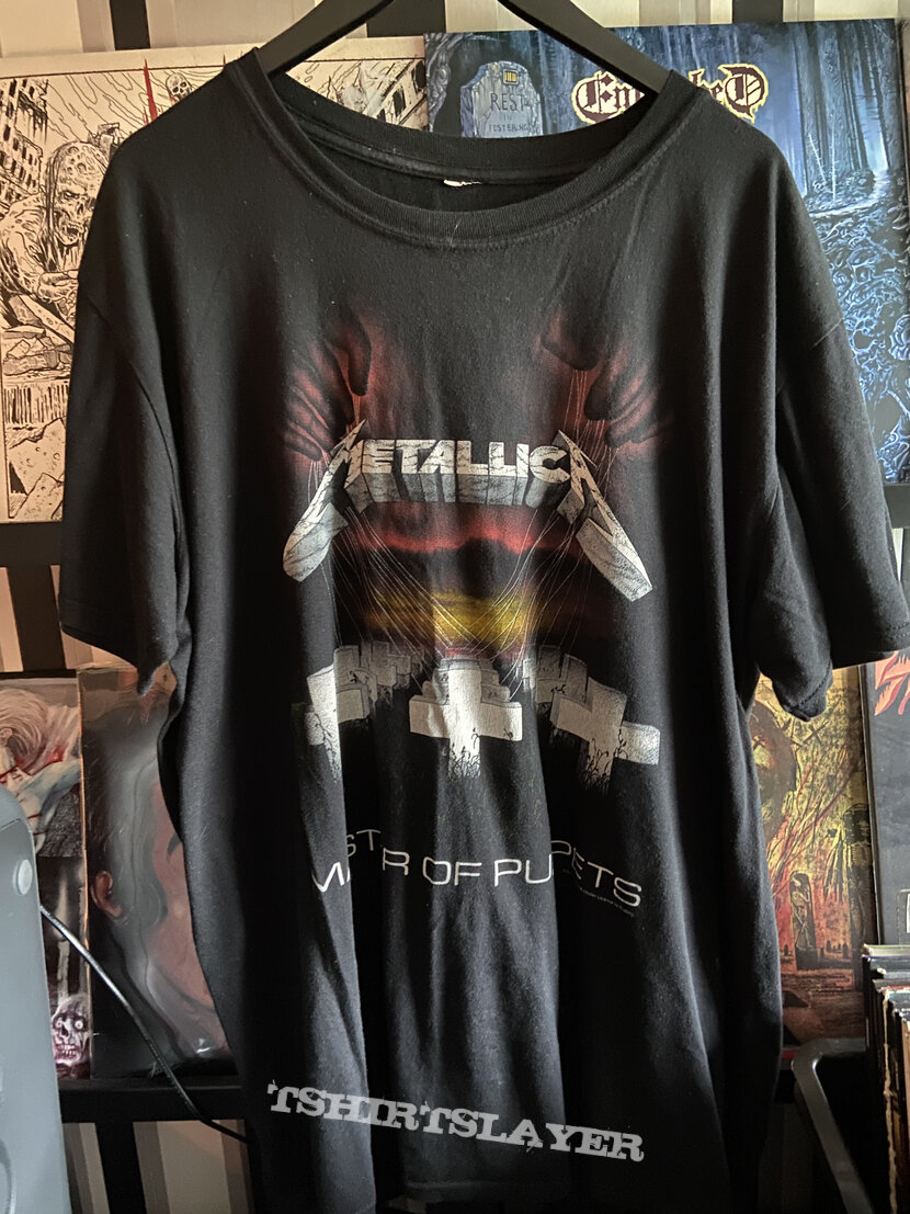 Metallica, Metallica Master Of Puppets T-shirt TShirt or Longsleeve (Hallstrandf's) | TShirtSlayer