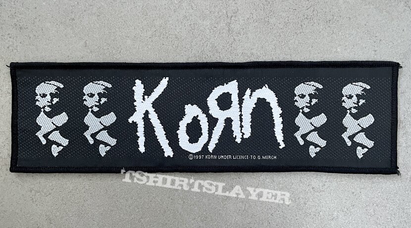 Korn - Life is Peachy , Strip Patch | TShirtSlayer TShirt and BattleJacket Gallery