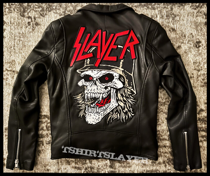 Slayer Leather Battle Jacket | TShirtSlayer TShirt and BattleJacket Gallery
