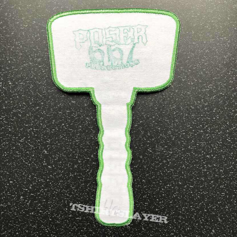 Frog Mallet - Chased Through a Cave by a Shitting Frog woven patch ...