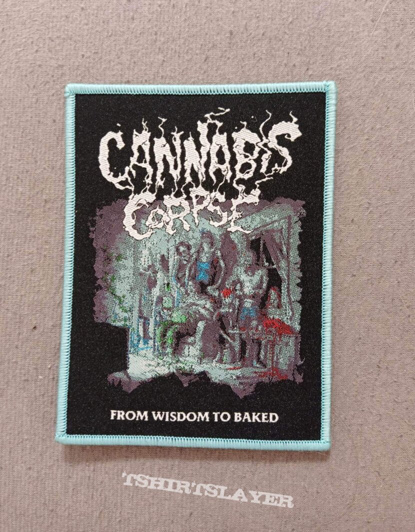 Cannabis Corpse - From Wisdom to Baked Patch | TShirtSlayer TShirt and ...
