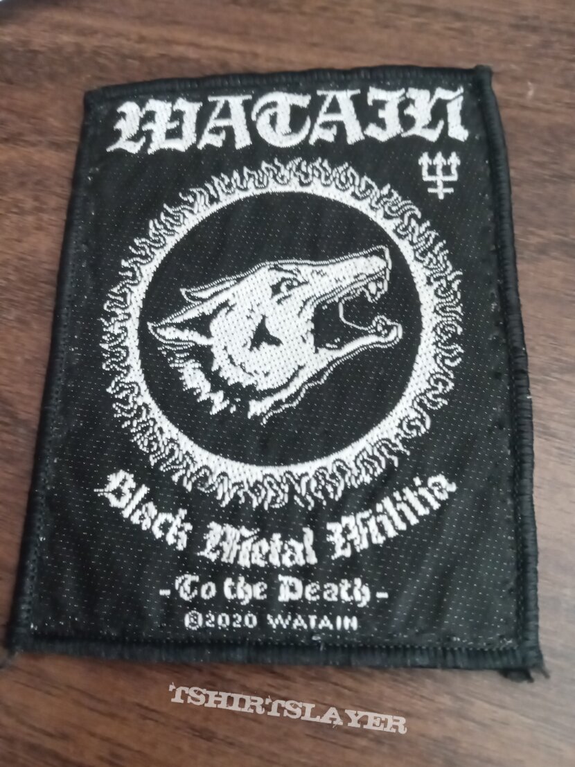 Watain Black metal militia to the death patch! | TShirtSlayer TShirt ...