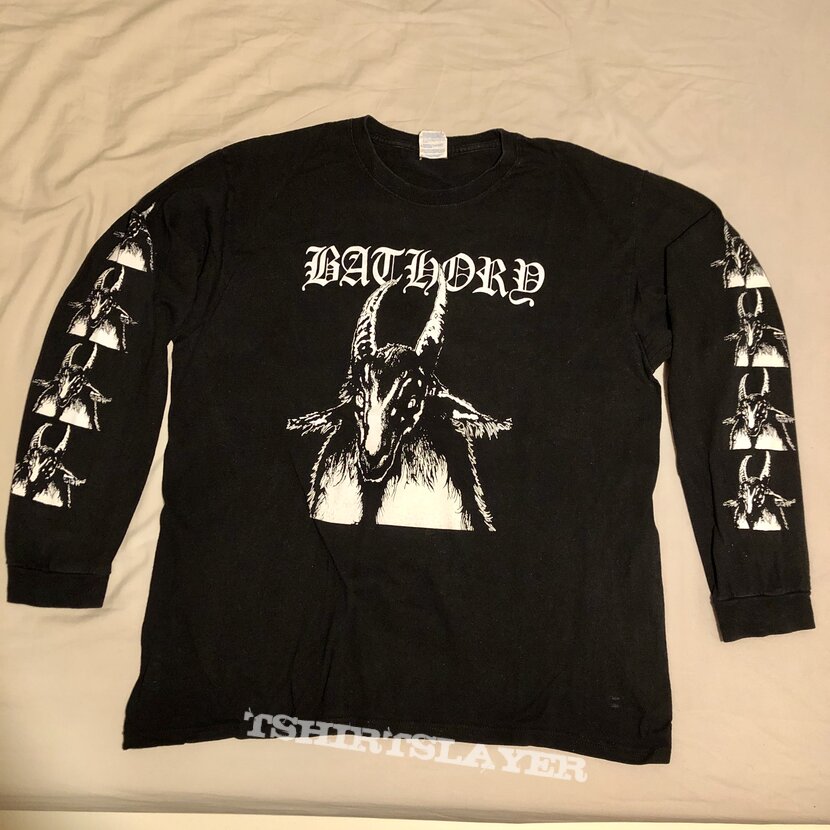 Bathory, Bathory Goat TShirt or Longsleeve (Miroslav Satan's) | TShirtSlayer