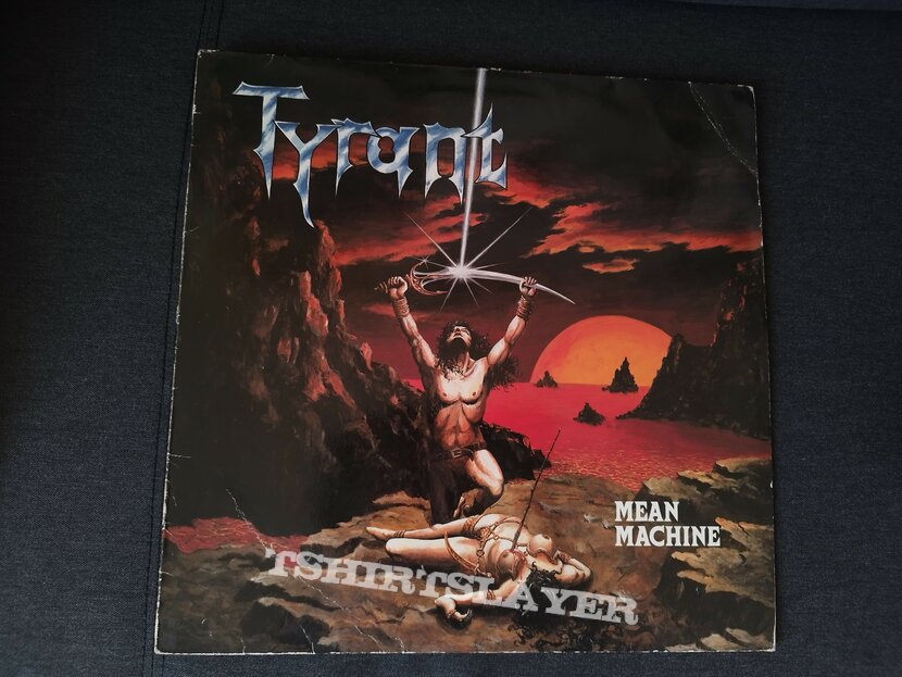 Tyrant - Mean Machine LP 1984 | TShirtSlayer TShirt and BattleJacket Gallery