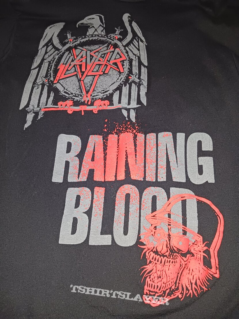 Slayer Raining Blood shirt | TShirtSlayer TShirt and BattleJacket Gallery