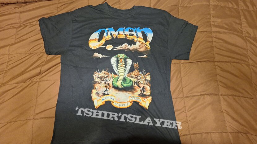 Omen Warning of Danger 40th Anniversary | TShirtSlayer TShirt and BattleJacket Gallery