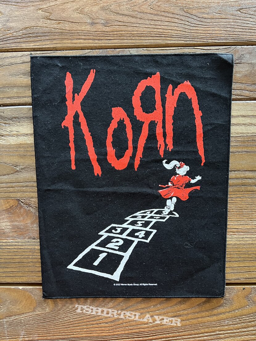 Korn back patch follow the leader | TShirtSlayer TShirt and BattleJacket Gallery