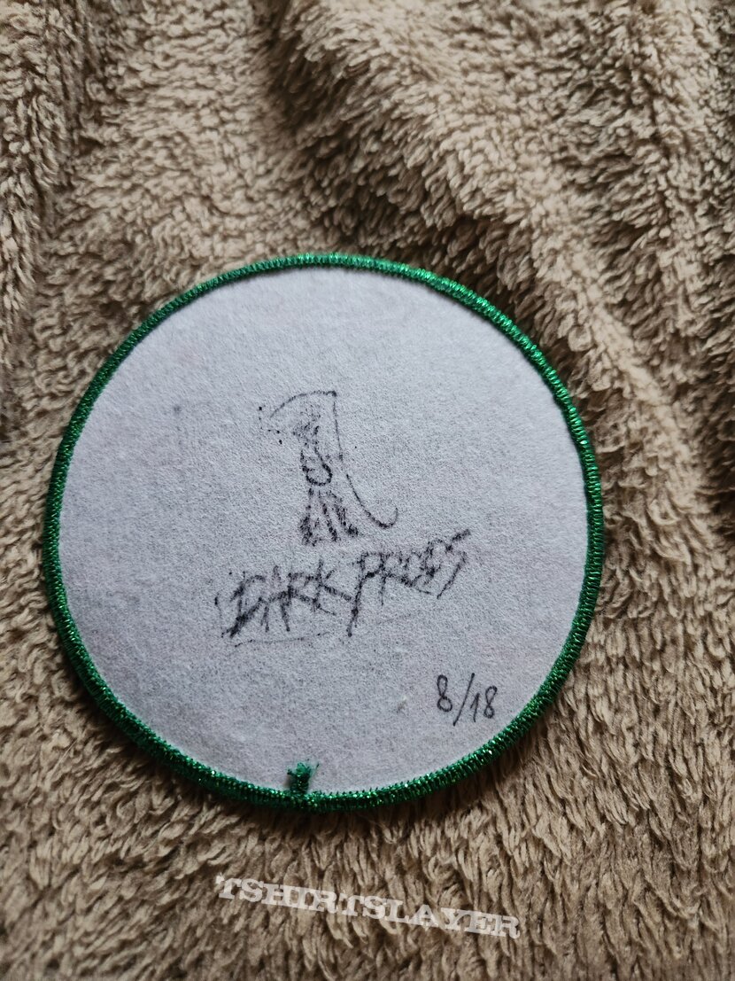 Fulci Tropical Sun Green Glitter patch | TShirtSlayer TShirt and BattleJacket Gallery