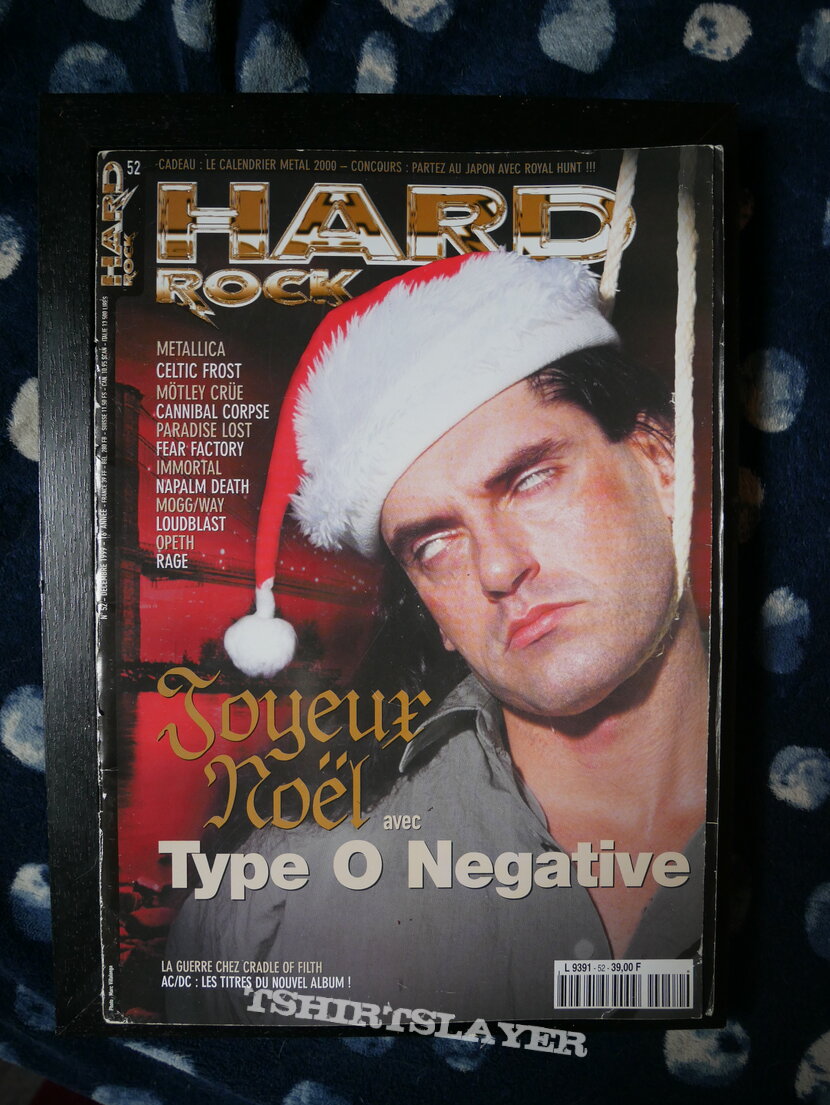 Type O Negative "Hard Rock Magazine n°52" | TShirtSlayer TShirt and ...