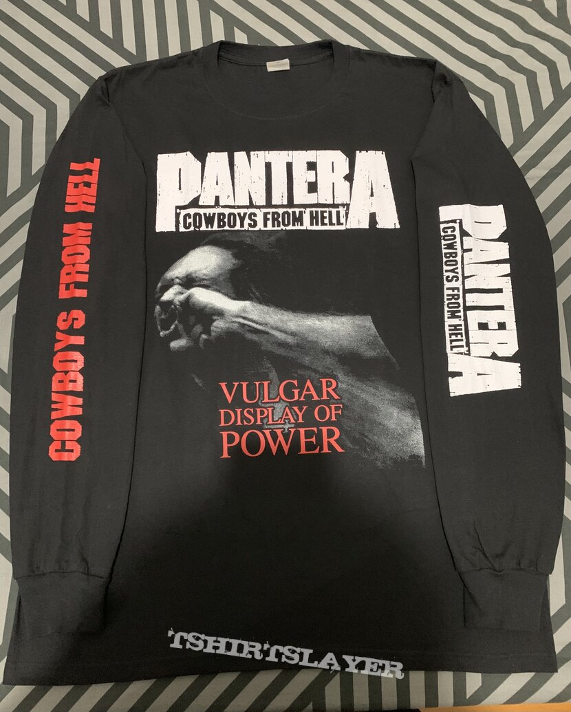 Pantera, Pantera Vulgar Display Of Power TShirt or Longsleeve (Jo_infir's) | TShirtSlayer