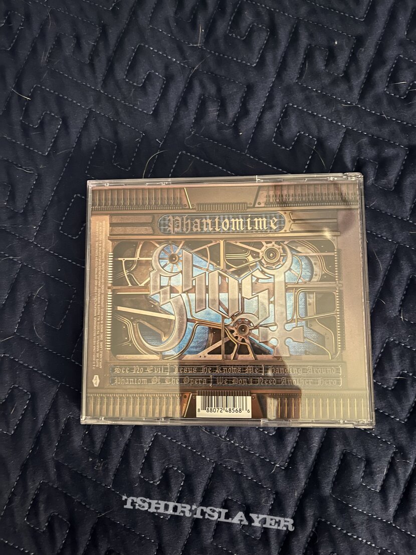 Ghost phantomime cd | TShirtSlayer TShirt and BattleJacket Gallery