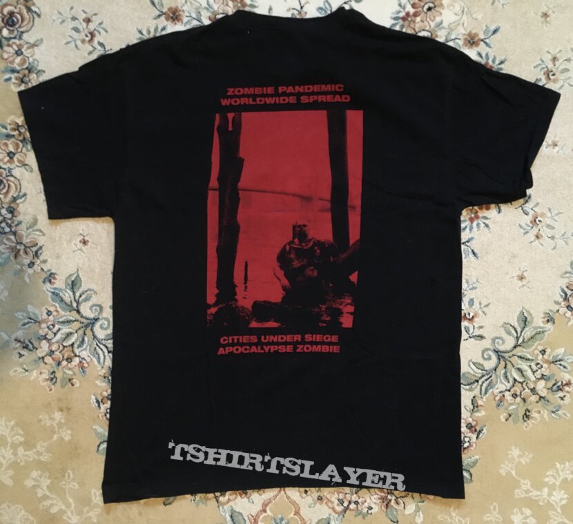 Fulci - Zombie Pandemic Worldwide Spread | TShirtSlayer TShirt and BattleJacket Gallery