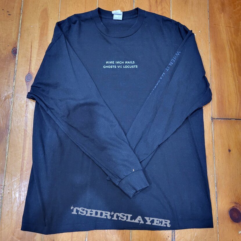 Nine Inch Nails BIOTOP "Ghosts VI: Locsusts" longsleeve | TShirtSlayer TShirt and BattleJacket ...