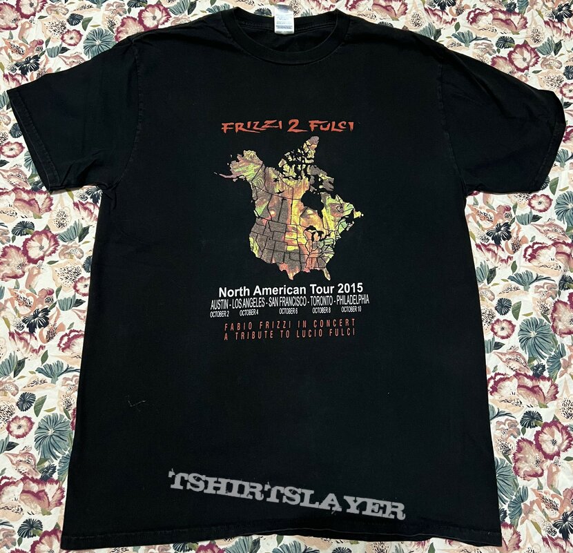 Fabio Frizzi "Frizzi 2 Fulci - North American Tour 2015" | TShirtSlayer TShirt and BattleJacket ...