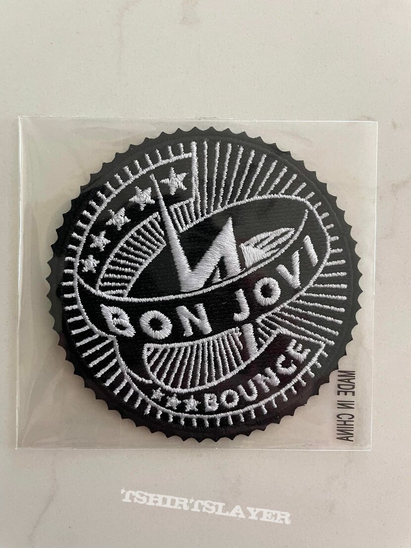 Bon Jovi Bounce Patch | TShirtSlayer TShirt and BattleJacket Gallery