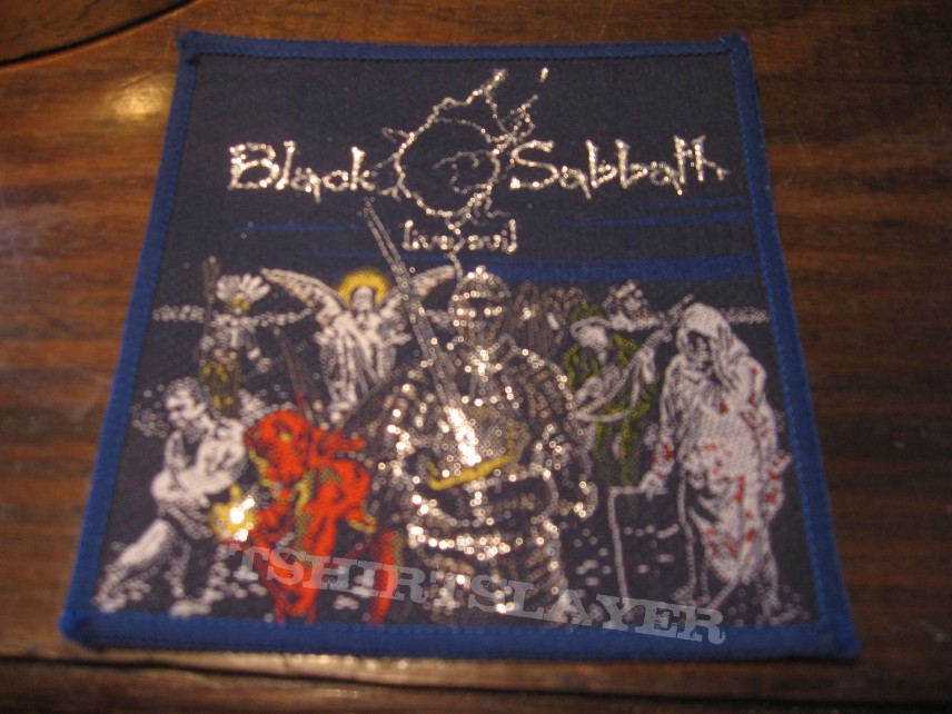 Black Sabbath "Live Evil" vintage patch | TShirtSlayer TShirt and ...