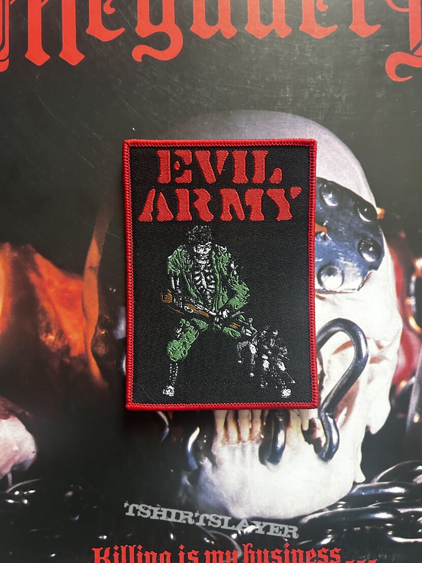 Evil Army self title Patch | TShirtSlayer TShirt and BattleJacket Gallery