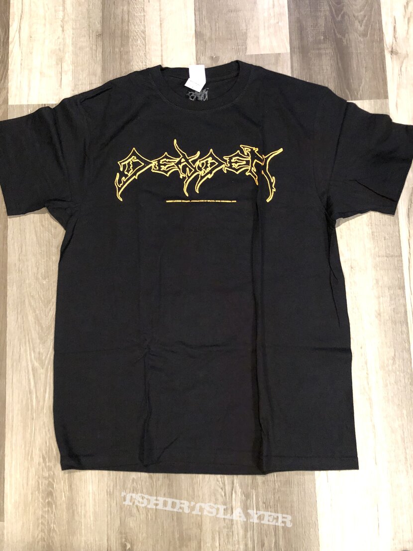 Deaden Logo Hymns Of The Sick Back Print | TShirtSlayer TShirt and ...