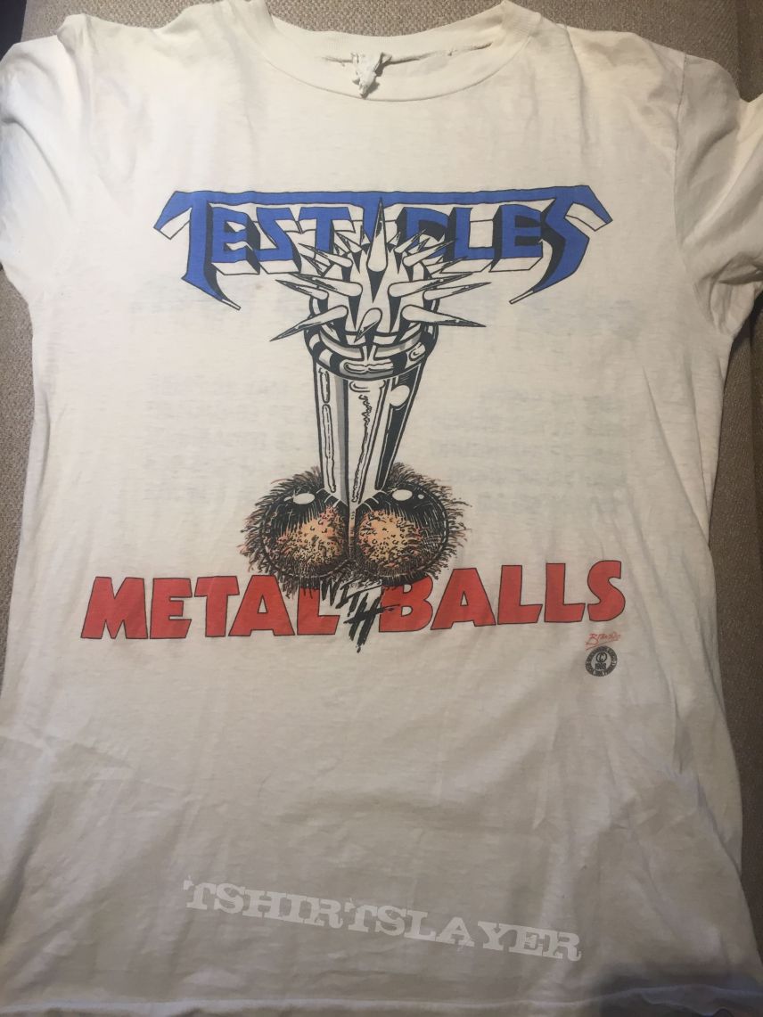 Testament - Testicles Metal with Balls / Over the Balls tour Testament - Testicles Metal with Balls / Over the Balls tour