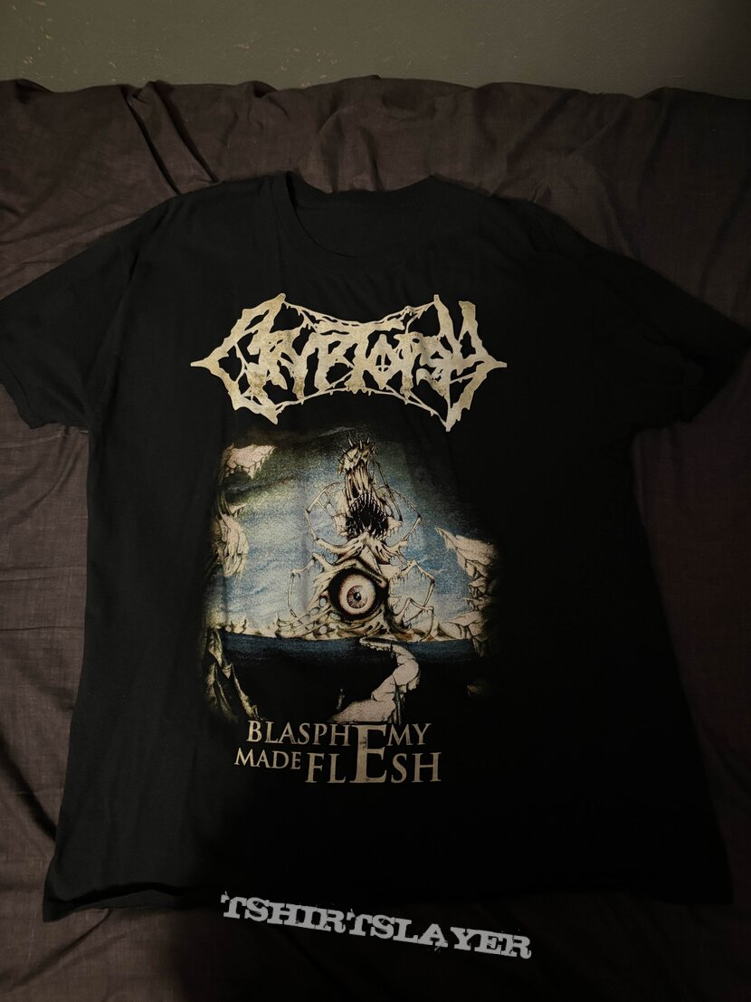 Cryptopsy "30 Years of Blasphemy" t-shirt | TShirtSlayer TShirt and BattleJacket Gallery