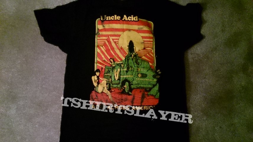 Uncle Acid & The Deadbeats Acid Across America Tour 2014 | TShirtSlayer TShirt and BattleJacket ...