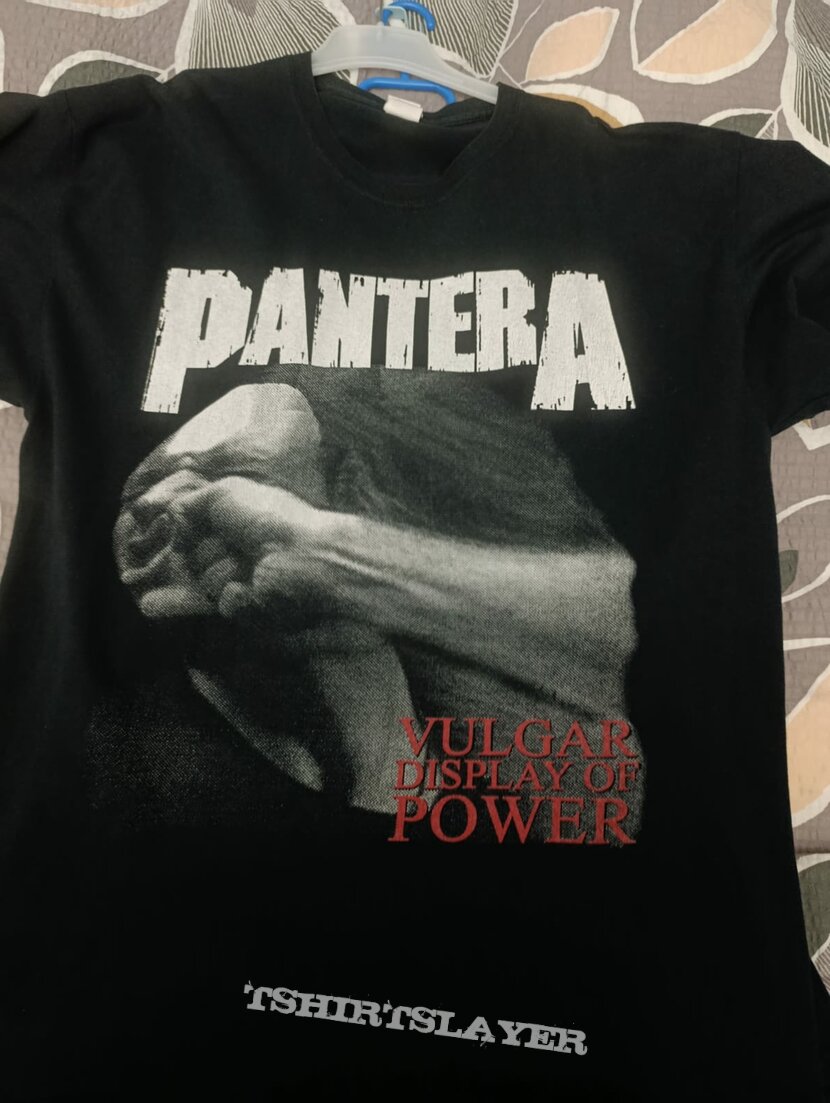 Pantera, Pantera Vulgar Display of Power TShirt or Longsleeve (kris666's) | TShirtSlayer