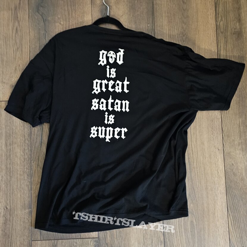 Entombed - Uprising (God Is Great Satan Is Super) | TShirtSlayer TShirt ...