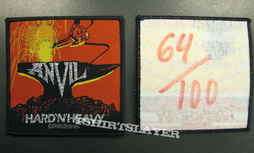 Anvil - Patch | TShirtSlayer TShirt and BattleJacket Gallery