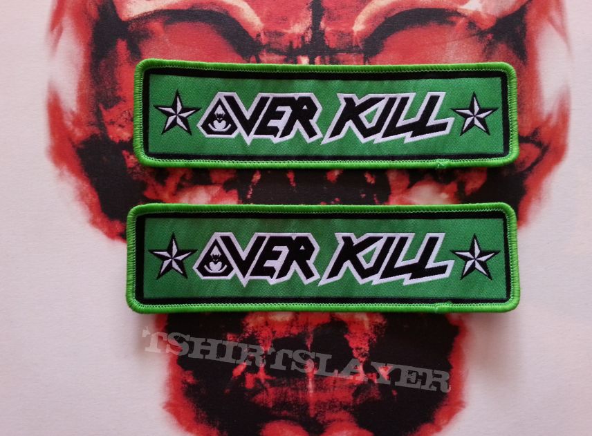 Overkill - Logo ( Strip ) | TShirtSlayer TShirt and BattleJacket Gallery