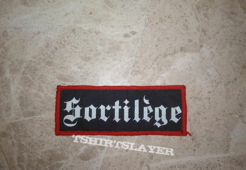 Sortilege Old printed logo patch. | TShirtSlayer TShirt and ...